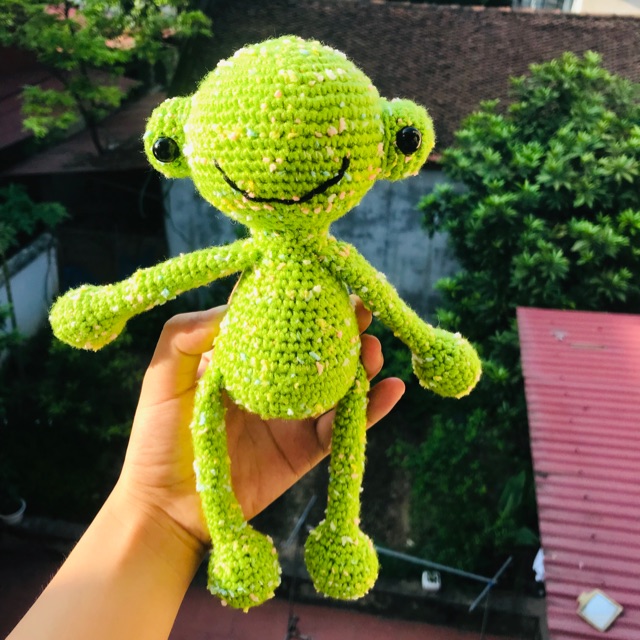 Ếch cốm (móc len) | Shopee Việt Nam