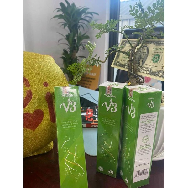 Viên Sủi Giảm Cân VIN SLIM V3 Giảm cân nhanh cấp tốc an toàn giảm béo ...