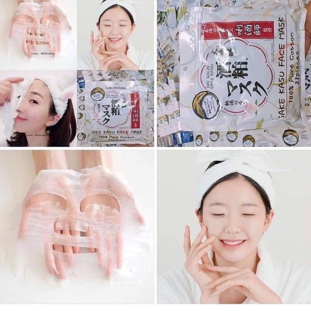 Mặt nạ sake kasu face mask | Shopee Việt Nam