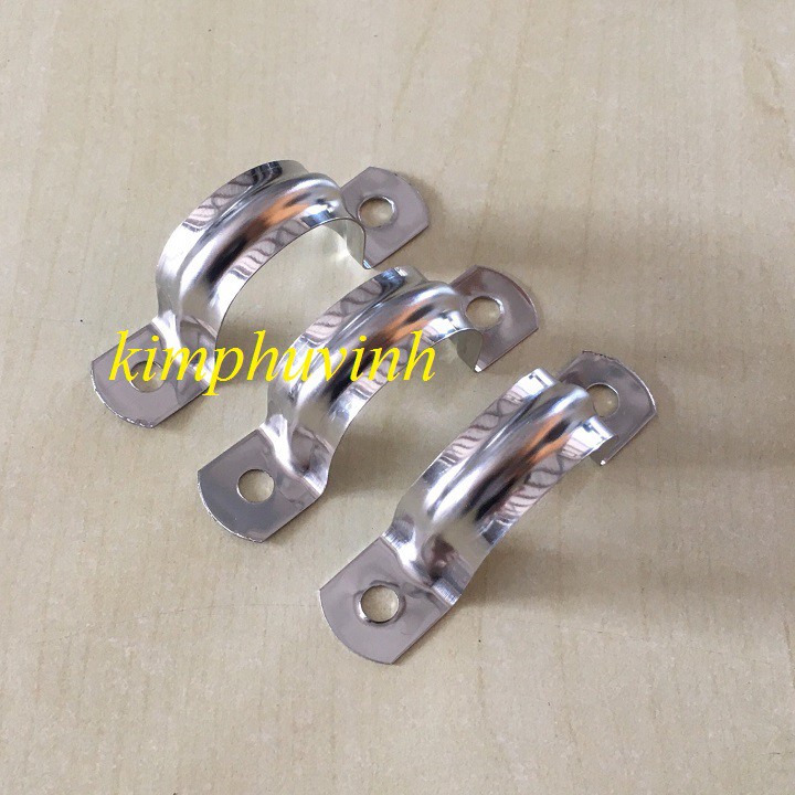 10 Cái - D27 CÙM OMEGA INOX, KẸP GIỮ ỐNG OMEGA INOX | Shopee Việt Nam