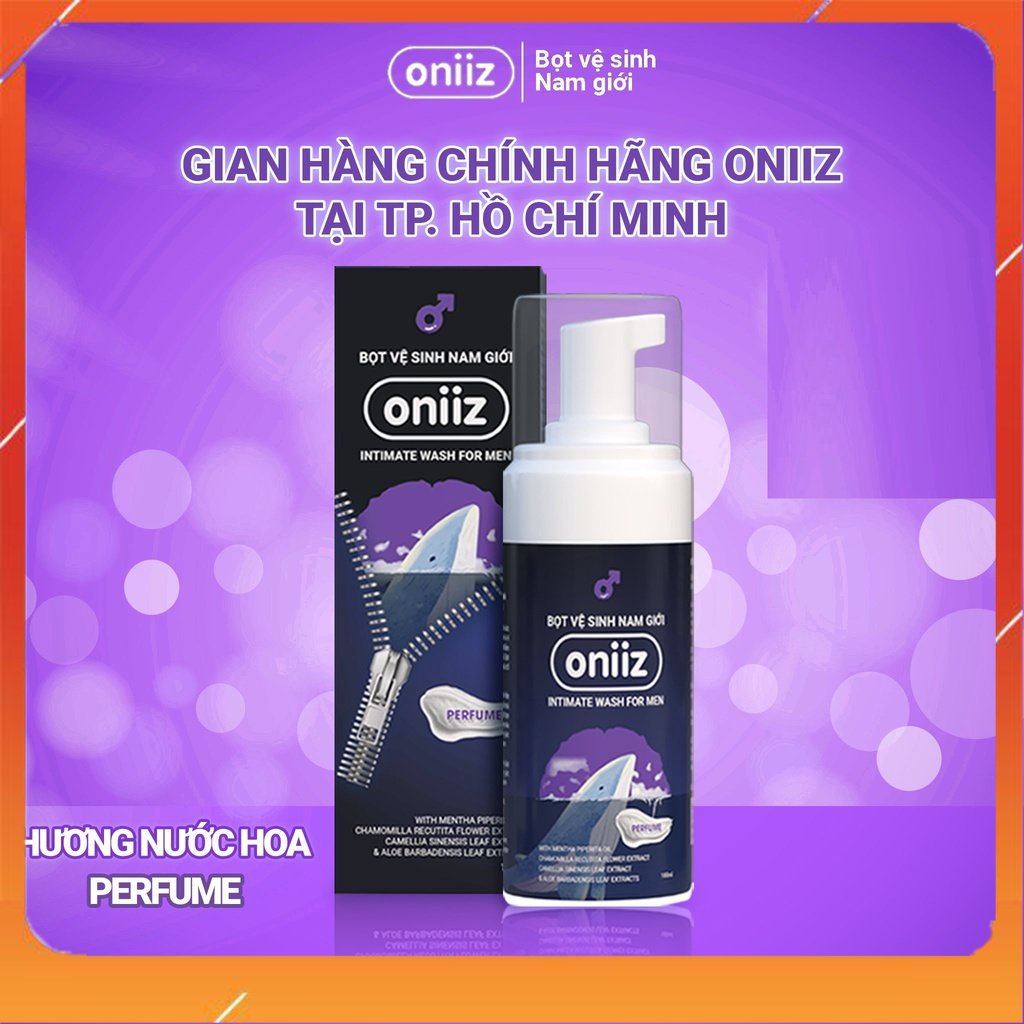 [Chính Hãng] Bọt vệ sinh nam giới Oniiz, Dung dịch vệ sinh nam tạo bọt ...