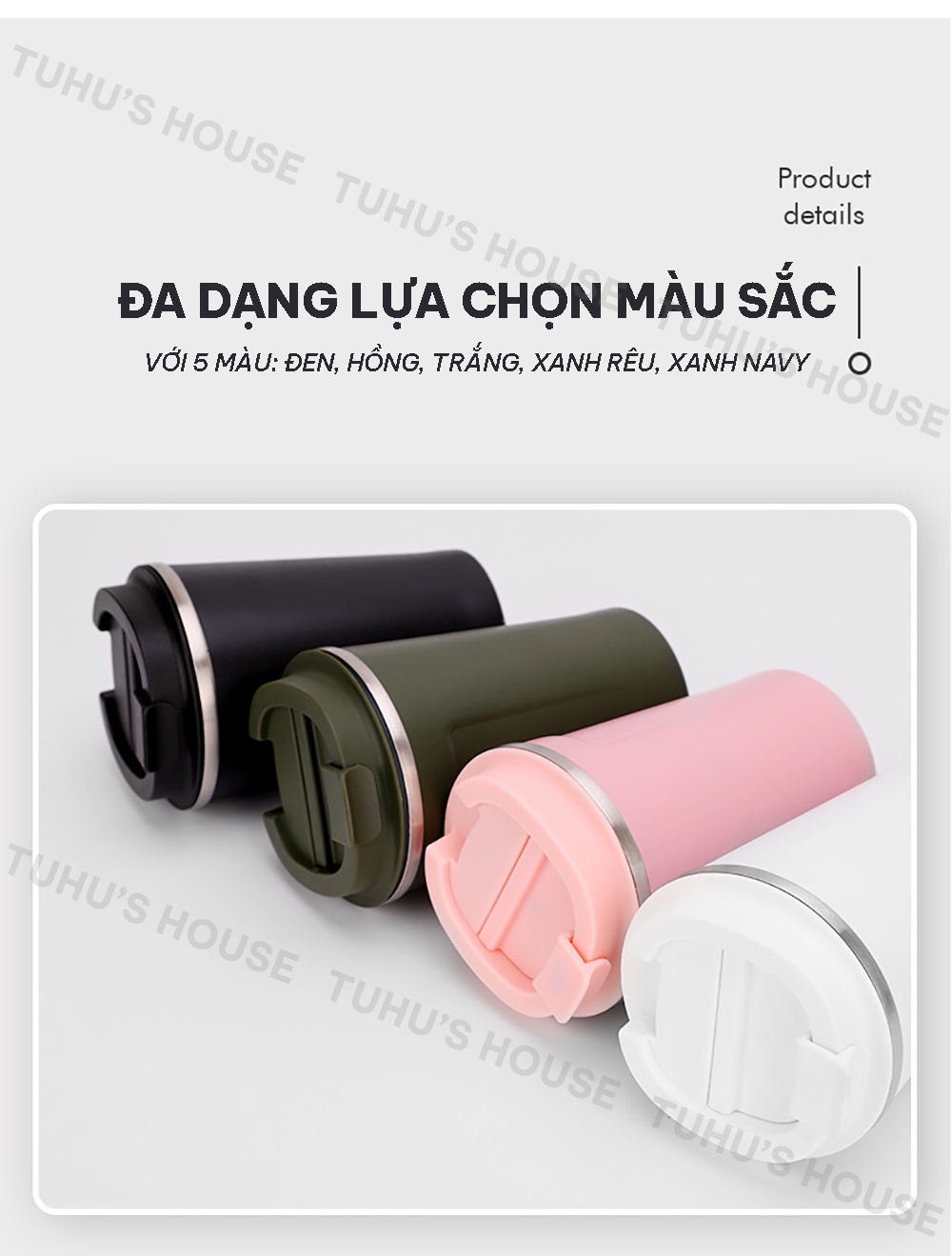 Ly giữ nhiệt khắc tên theo yêu cầu, cốc giữ nhiệt inox 304 cao cấp đựng coffee 510ml – TUHUHOUSE ...