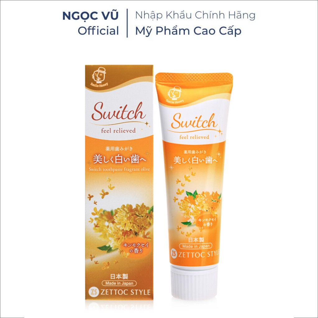 Kem đánh răng hương ô liu Switch Toothpaste Fragrant Olive 100g ...
