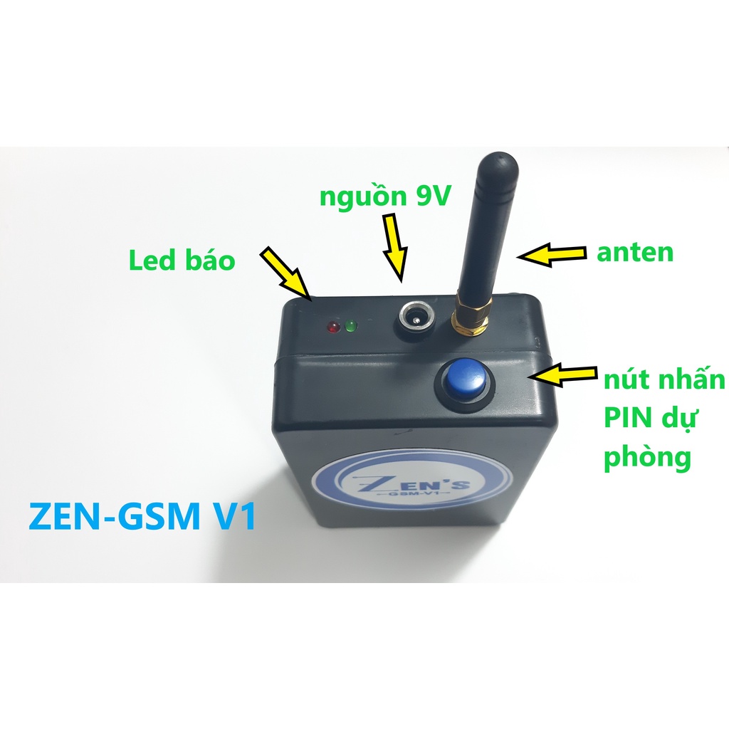 Bộ báo điện qua tin nhắn SMS - GSM V1 | HolCim - Kênh Xây Dựng Và Nội Thất