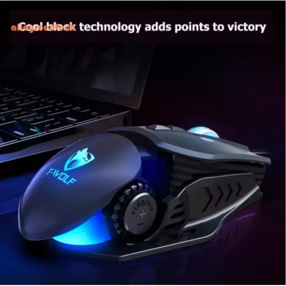 Mua MÁY TÍNH MOUSE T-WOLF G530 GAME LED USB DÂY DÙ HIỆU ỨNG ÁNH SÁNG 7 ...