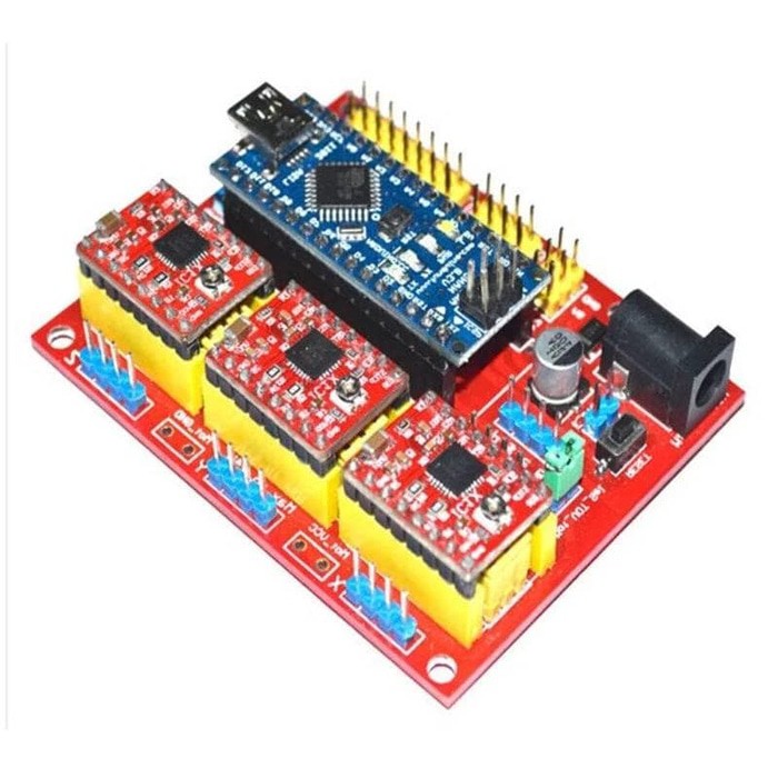 Bảng Mạch Điều Khiển Máy In 3d 3 Trục Arduino Nano Cnc Shield V4