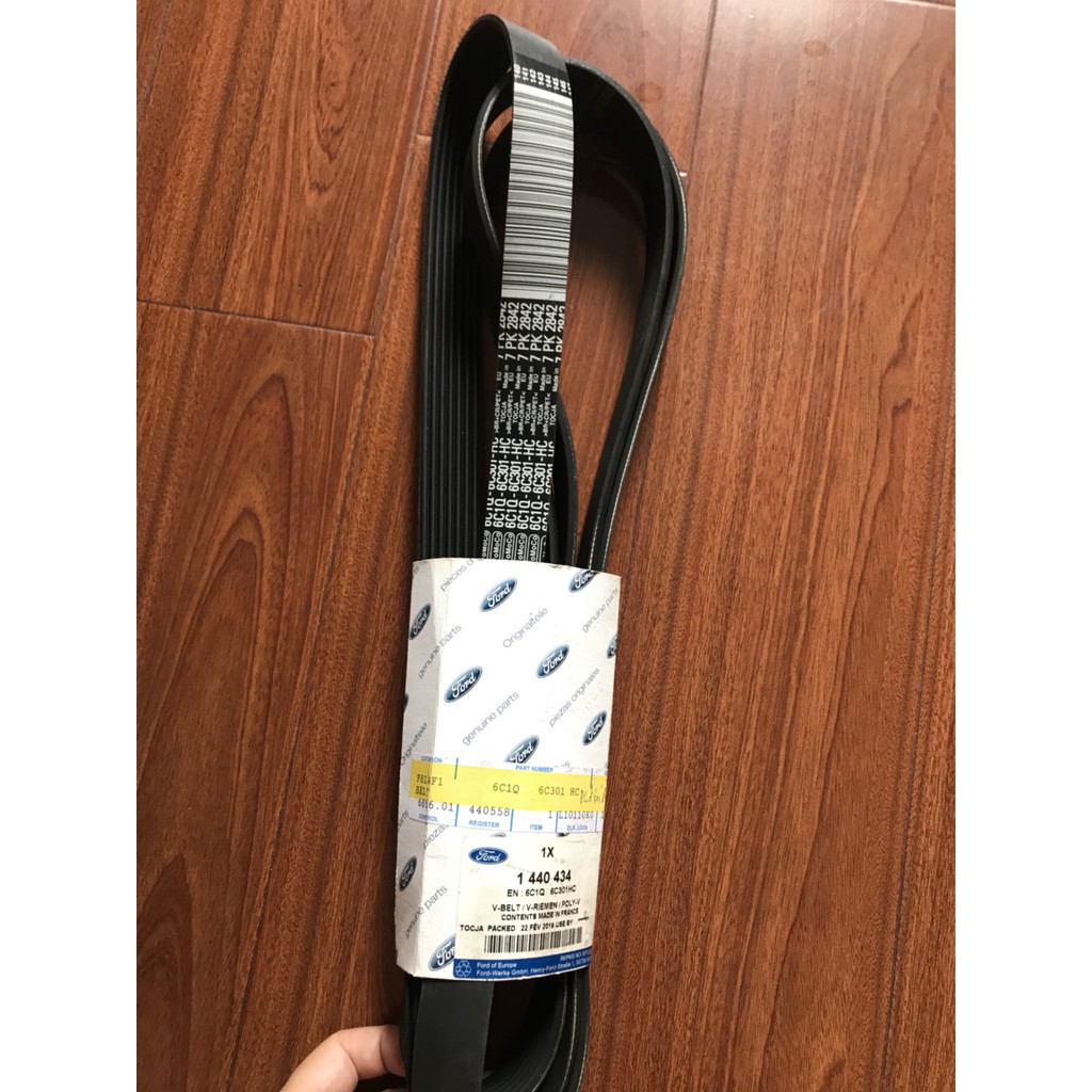 Dây curoa Ford Transit 1440434 6C1Q-6301-hc (HÀNG CHÍNH HÃNG) | Shopee ...