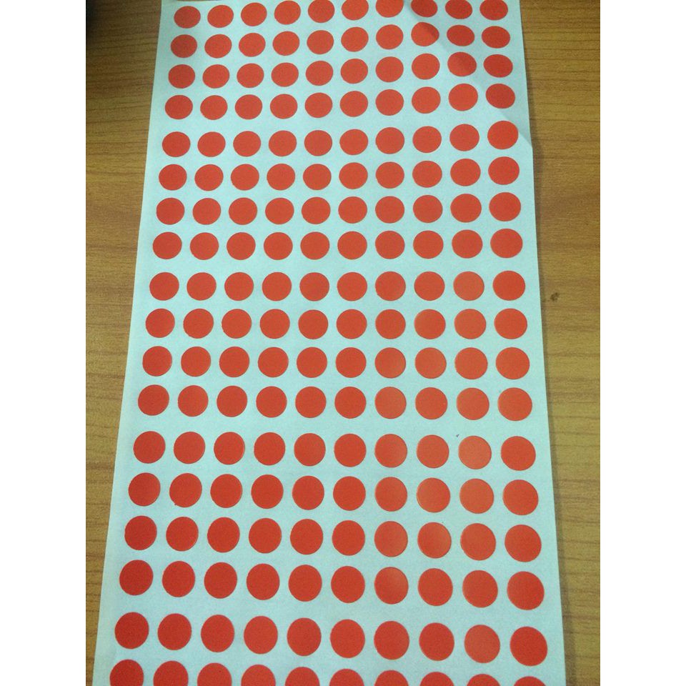 combo 100 tờ decal đỏ 8mm siêu rẻ | Shopee Việt Nam