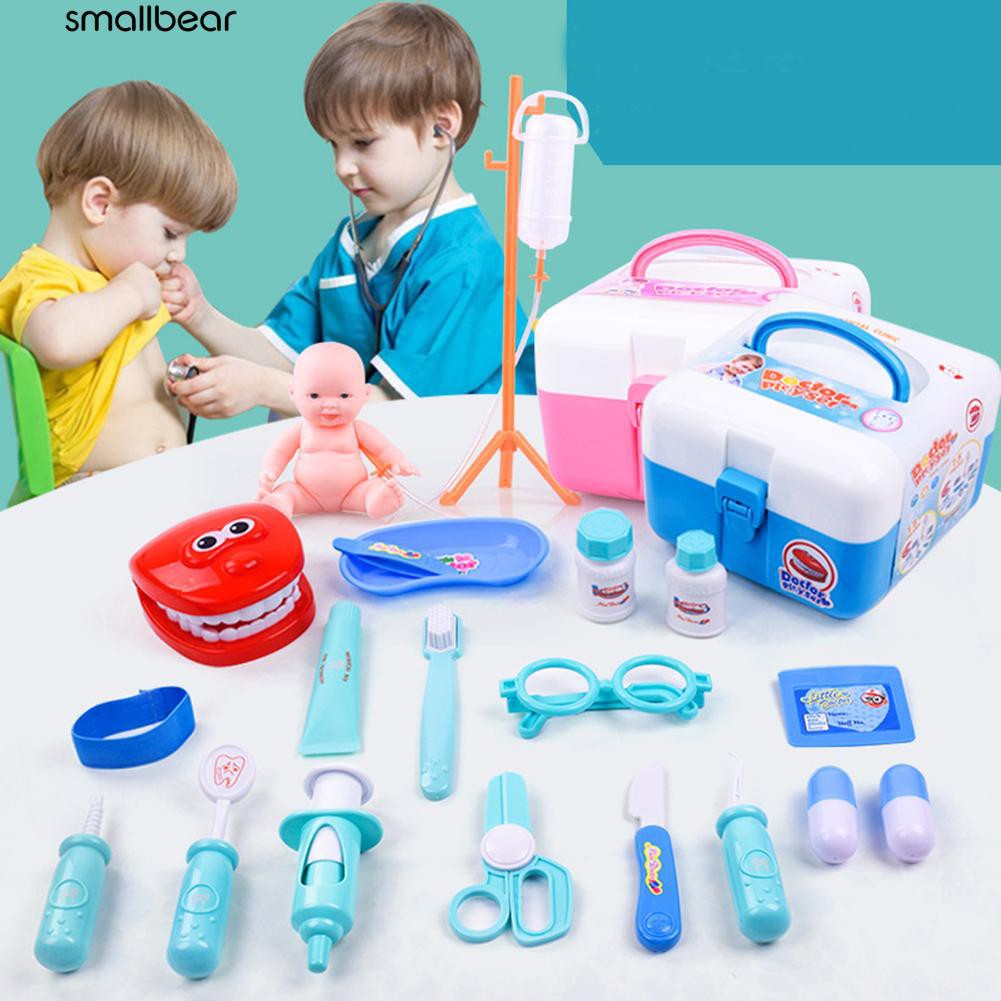 Pretended Doctor Nurse Simulation Medical Toolbox Role Play Toys ...