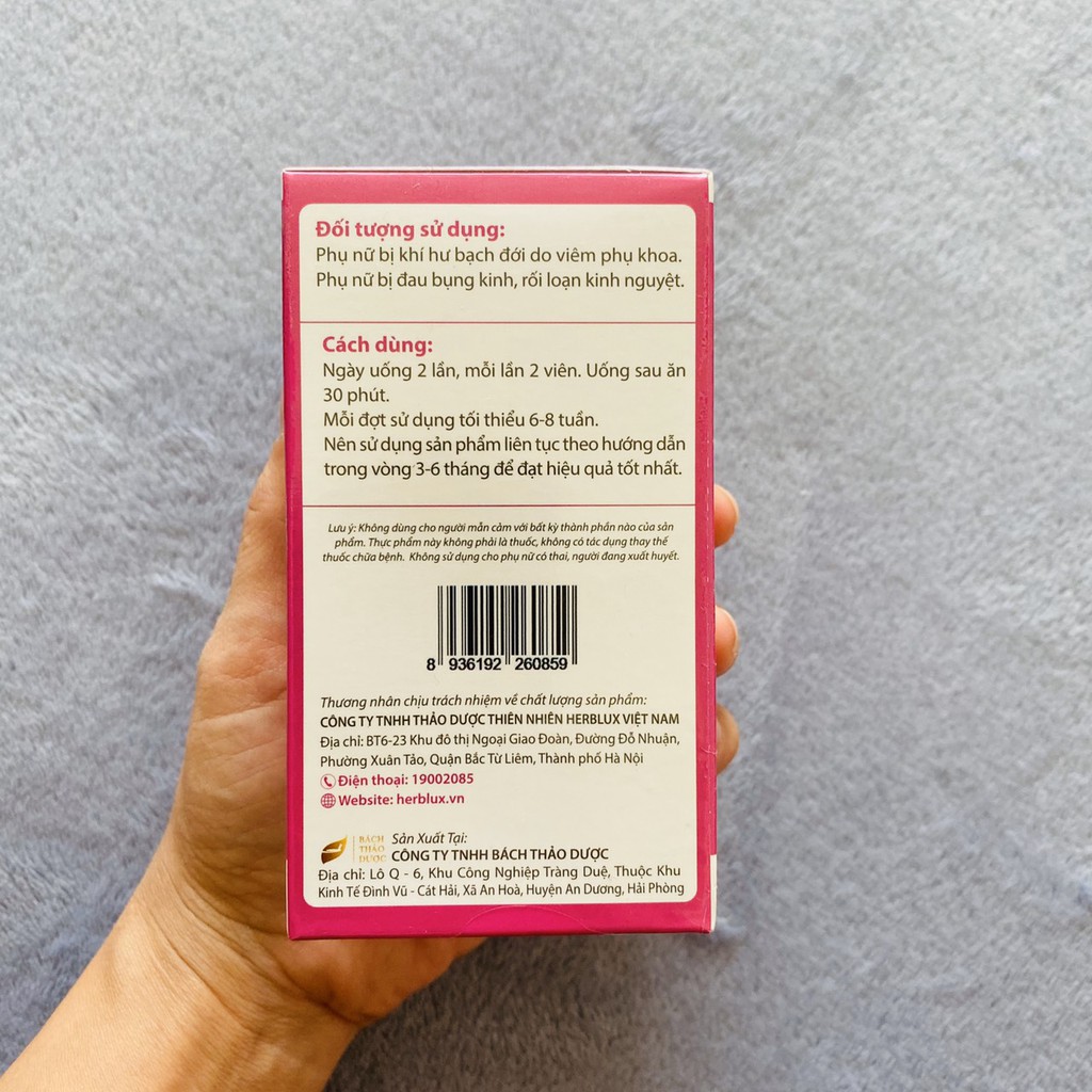 Eva Herblux - Thực Phẩm Giúp Hoạt Huyết, Điều Hòa Kinh Nguyệt (Hộp 60 ...