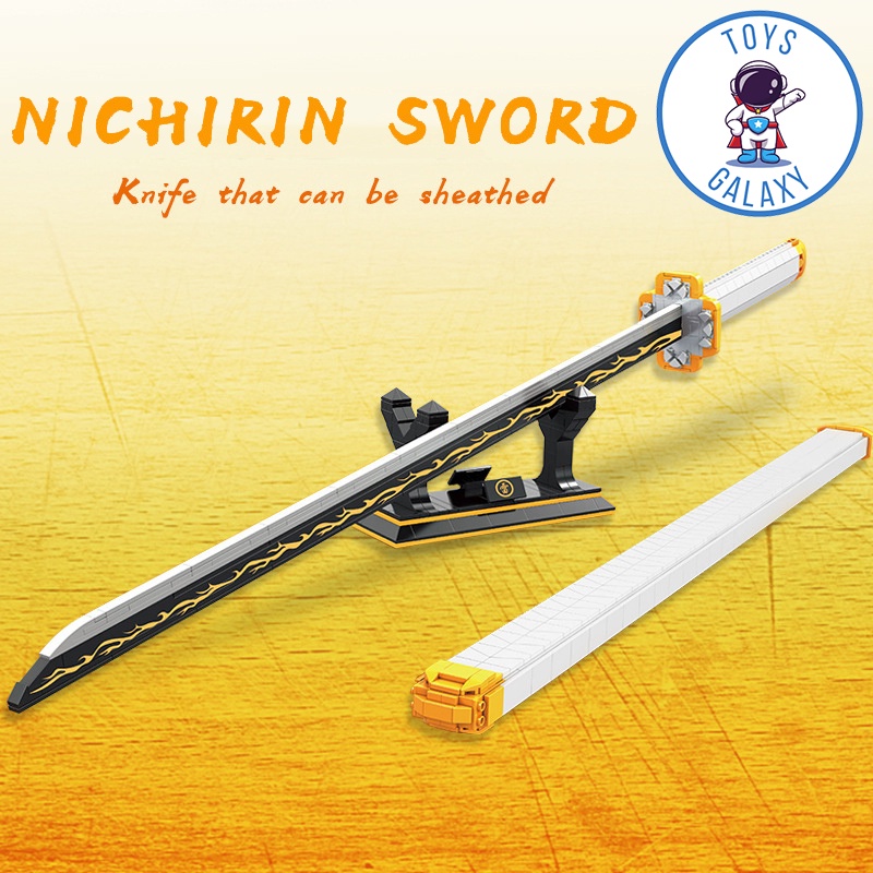 Mua Đồ Chơi Lắp Ráp Kiểu LEGO Mô Hình Nhật Luân Kiếm Của Zenitsu ...