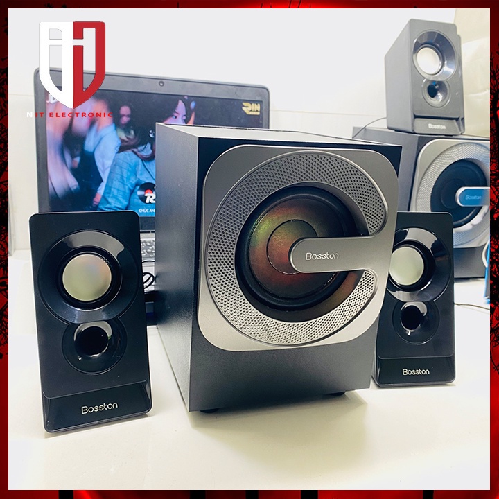 Loa Máy Vi Tính PC Bluetooth Để Bàn Chính Hãng BOSSTON T3600 Có Đèn Led ...