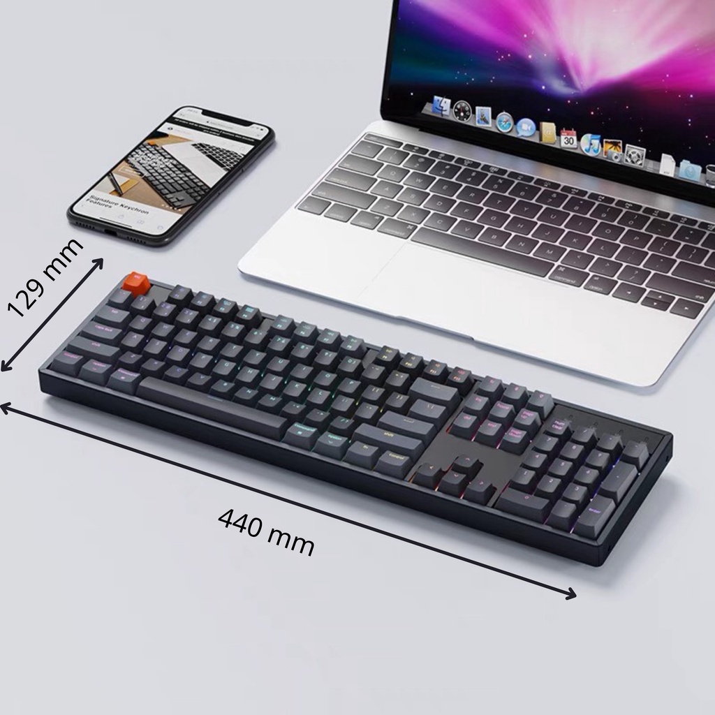 Mua Keychron K10 - Bàn phím cơ Keychron K10 bản nhôm LED RGB, HOTSWAP ...