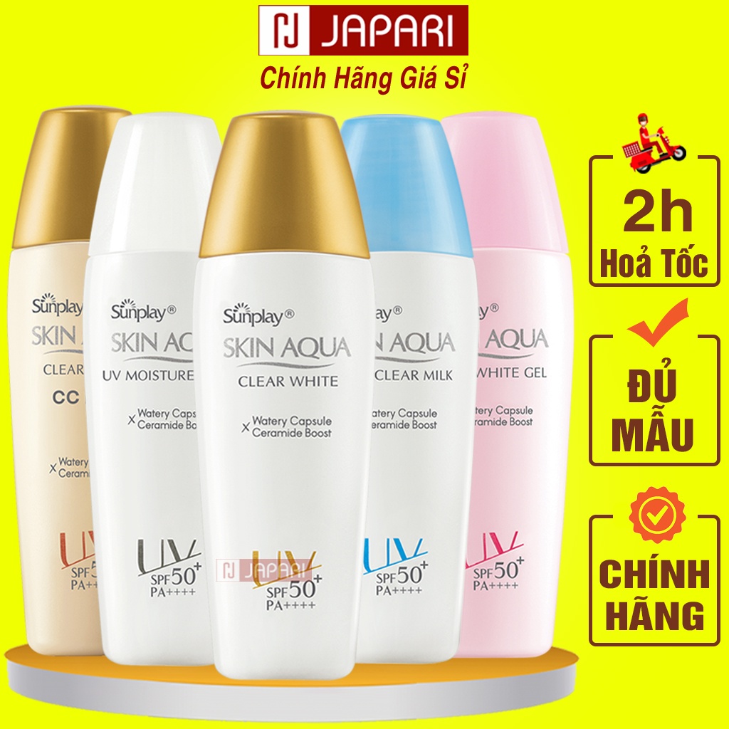 [CHÍNH HÃNG] Kem Chống Nắng Sunplay Skin Aqua Cho Da Mặt, Toàn Thân Kcn ...