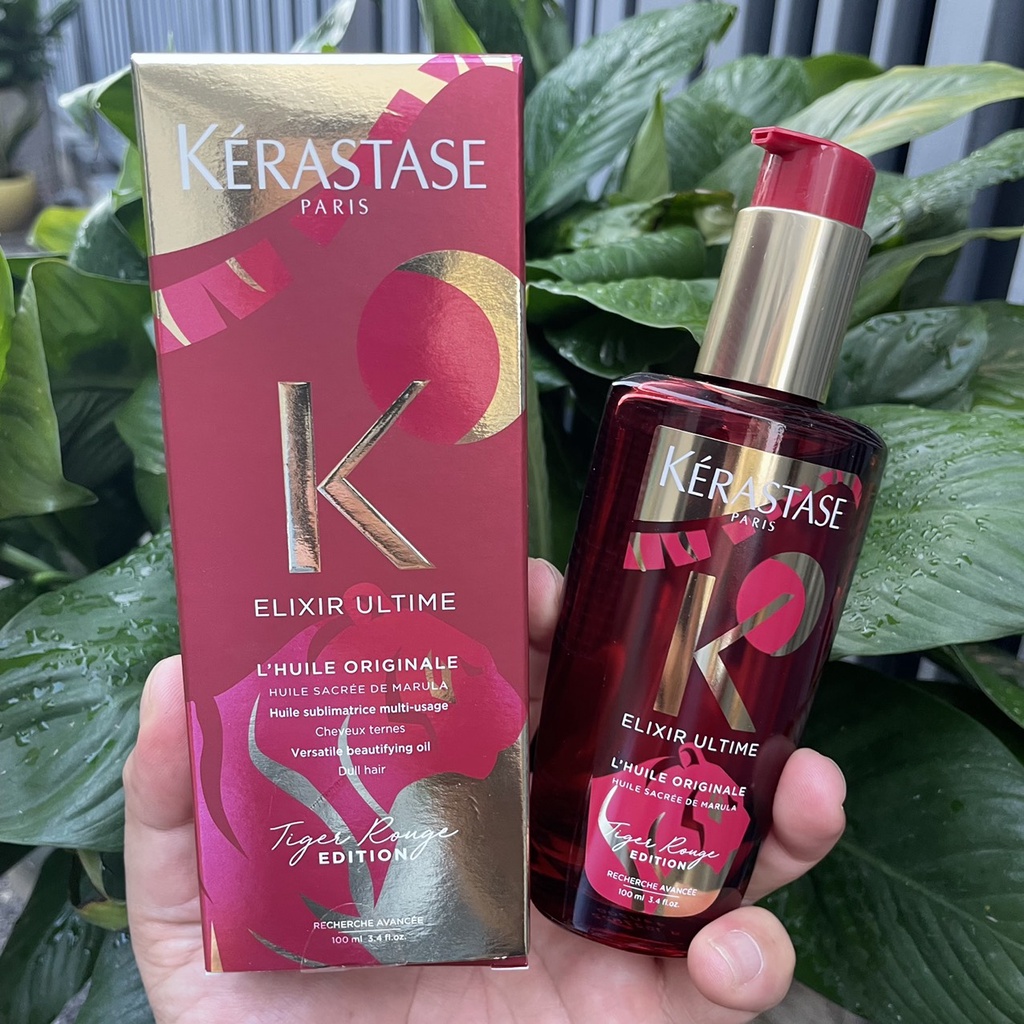 Dầu dưỡng tóc phục hồi phiên bản giới hạn Kerastase Elixir Ultime Tiger ...