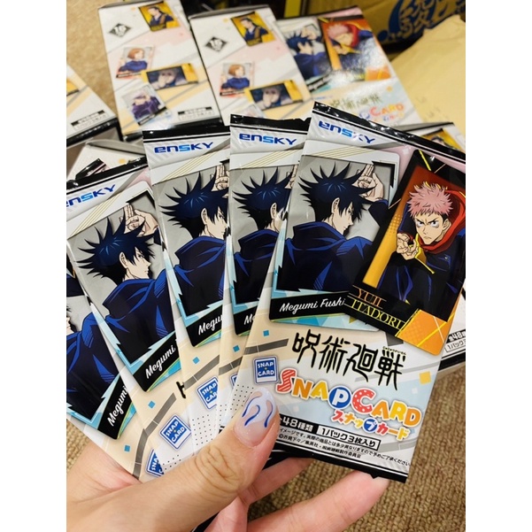 Mua [Lẻ] Thẻ nhân phẩm pack random snapmide card Jujutsu Kaisen JJK ...