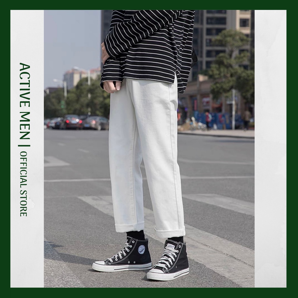 Quần Jean Nam Beggy Phong Cách Hàn Quốc JBGT- Quần Bò Baggy Rộng màu ...