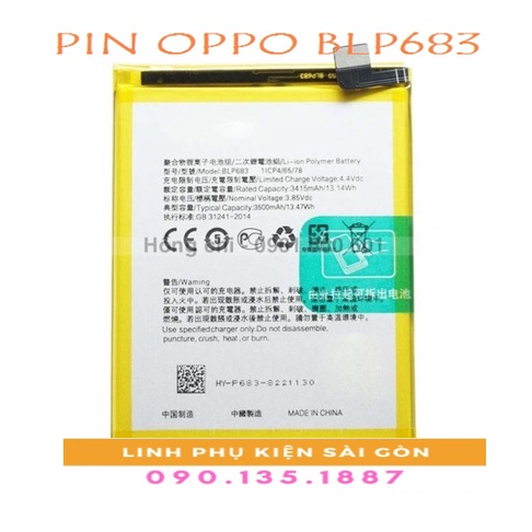 PIN OPPO BLP683 | Shopee Việt Nam
