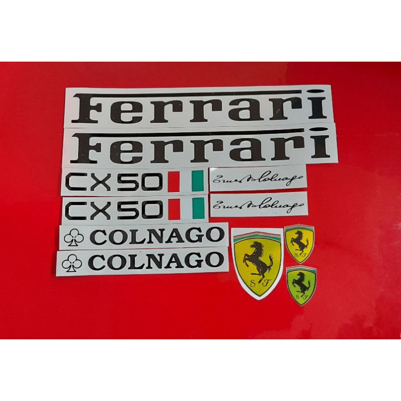 Ferrari Sticker Dán Trang Trí Xe Đạp Đẹp Mắt Cao Cấp | HolCim - Kênh ...
