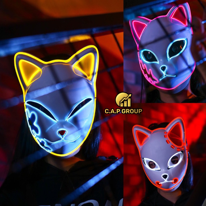 Mua Mặt nạ Cáo Hồ ly Anime Nhật Bản cosplay Ghost Slayer Thanh Gươm ...