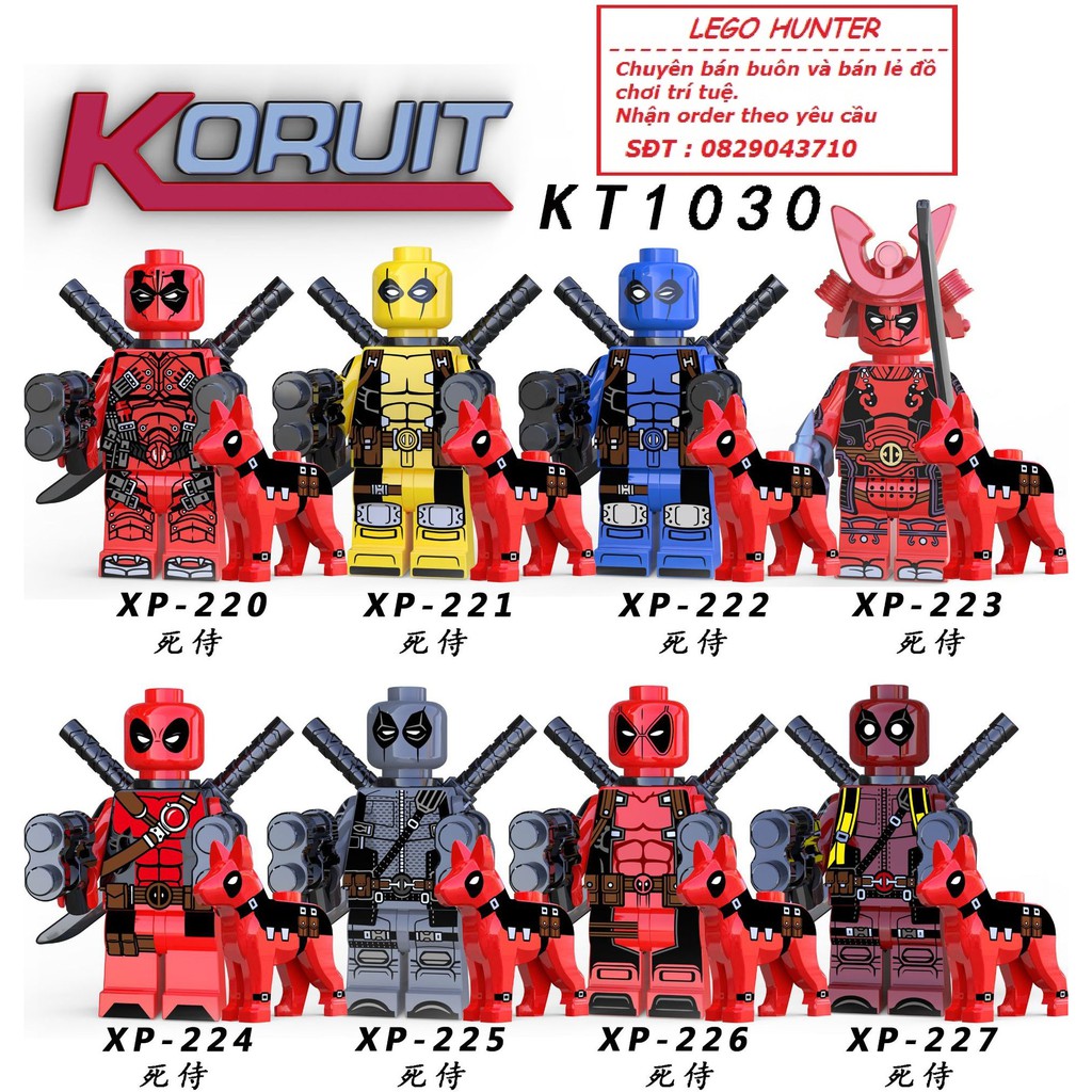 [Mã TOYNOV hoàn 20K xu đơn 50K] Lego Marvel Minifigures Nhân vật ...