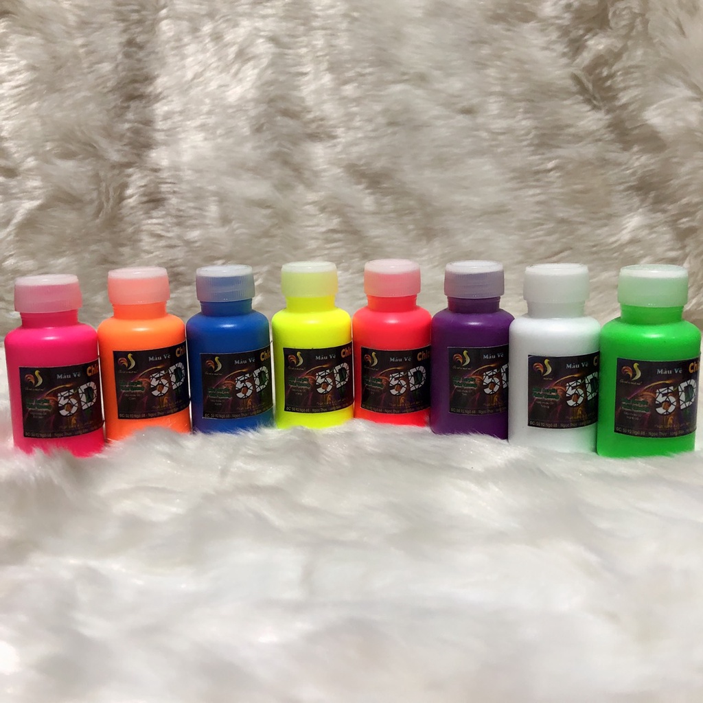 Mua Màu Acrylic Phản Quang Chicken 5D Hũ 30ml Phát Sáng Trong Bóng Tối ...