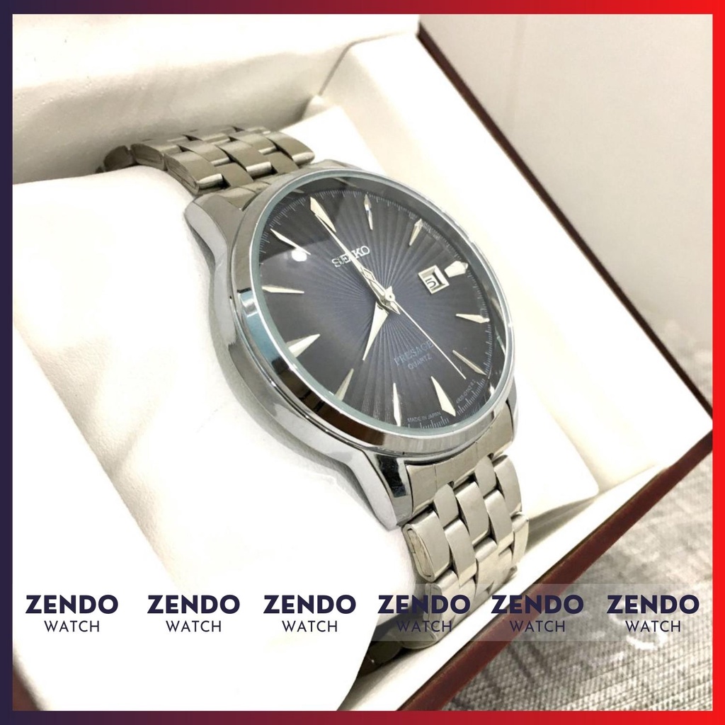 Mua Đồng Hồ Nam SEIKO Classic Dây Kim Loại Màu Bạc Nam Tính +Tặng Kèm Pin A03 - ZENDO WATCH giá ...