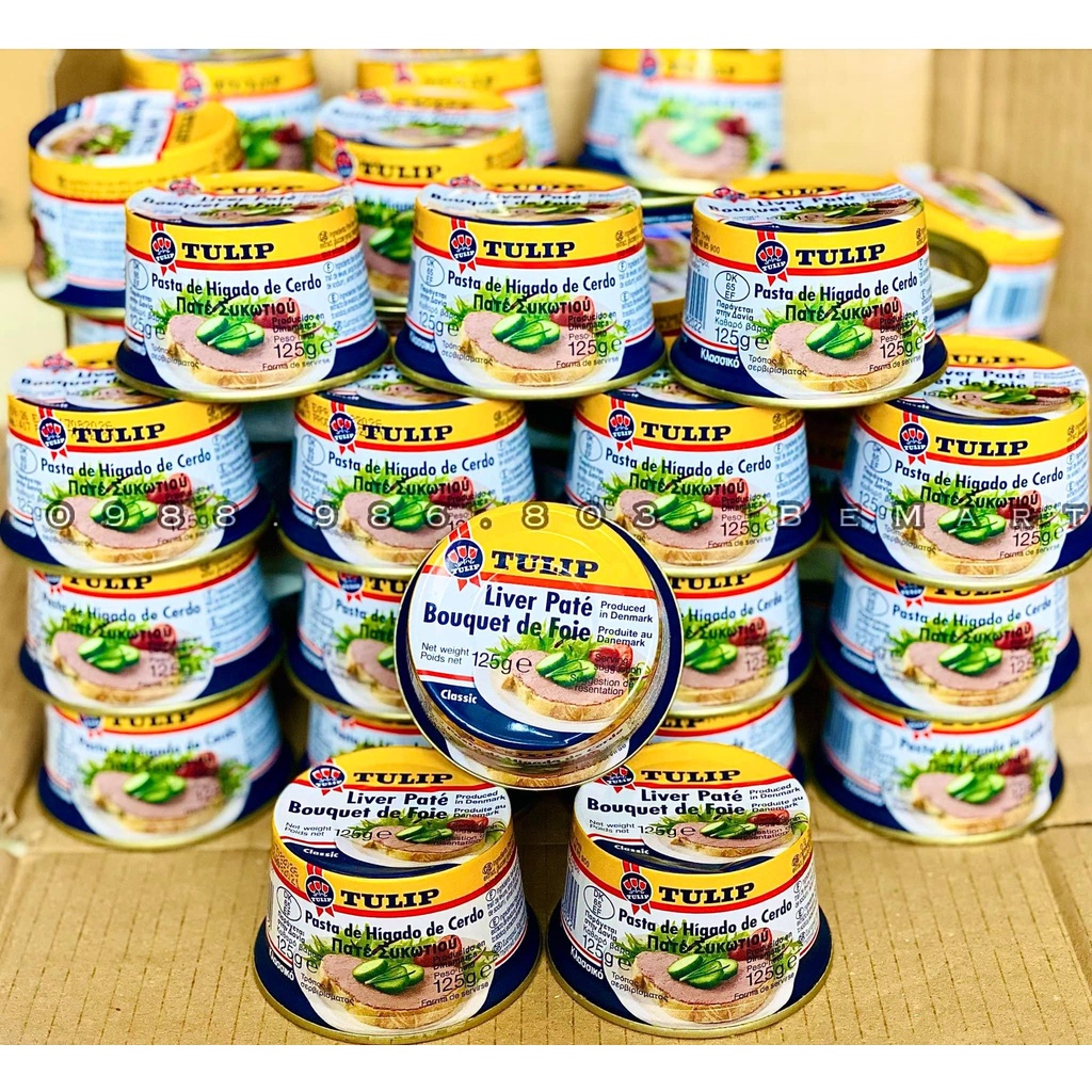 Pate Gan Heo Tulip 125g | Shopee Việt Nam