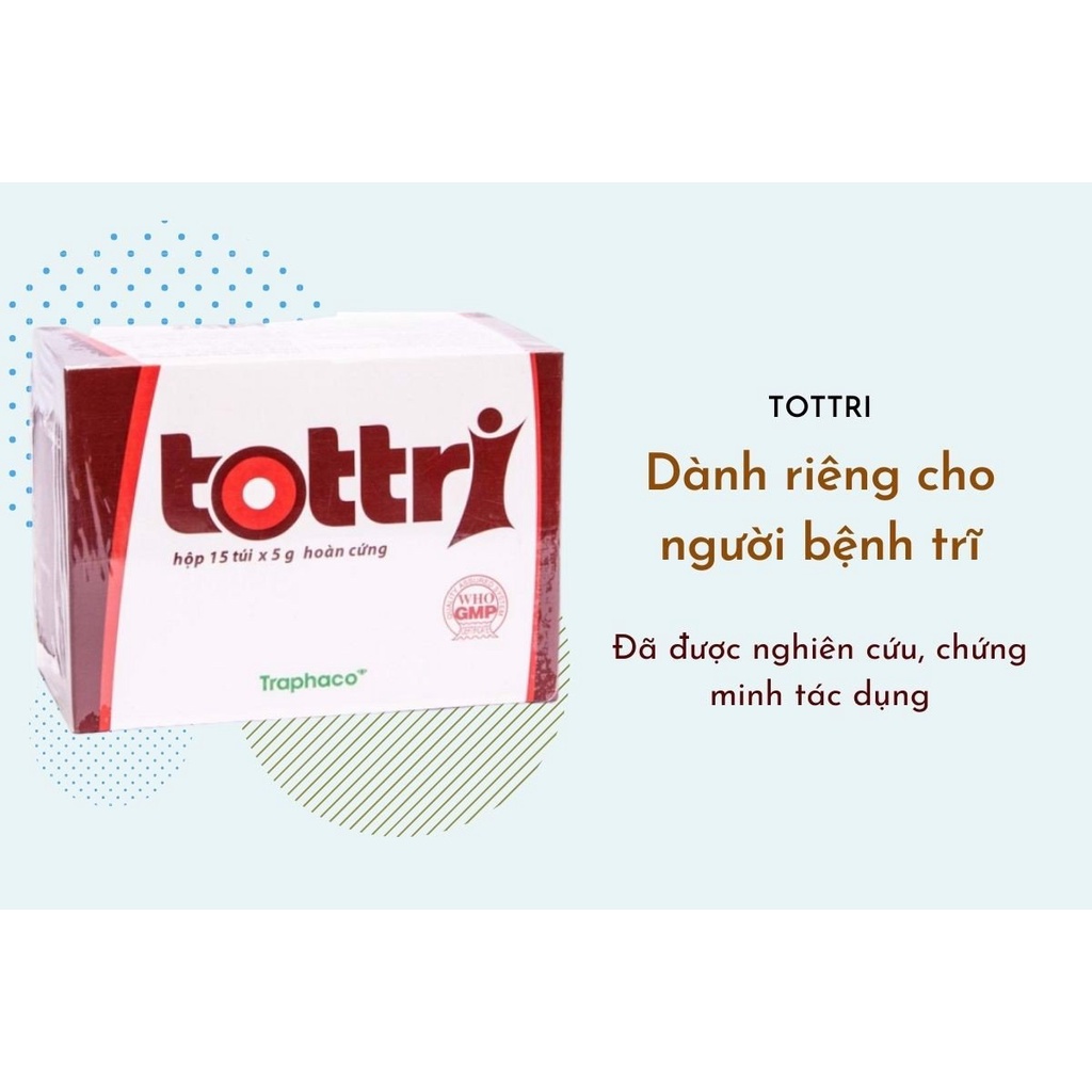 Viên uống TOTTRI của Traphaco tốt cho người bị trĩ hộp 30 viên #3