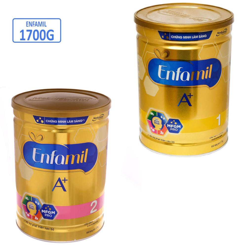 Sữa bột Enfamil A+ 1,2 1700g | Shopee Việt Nam