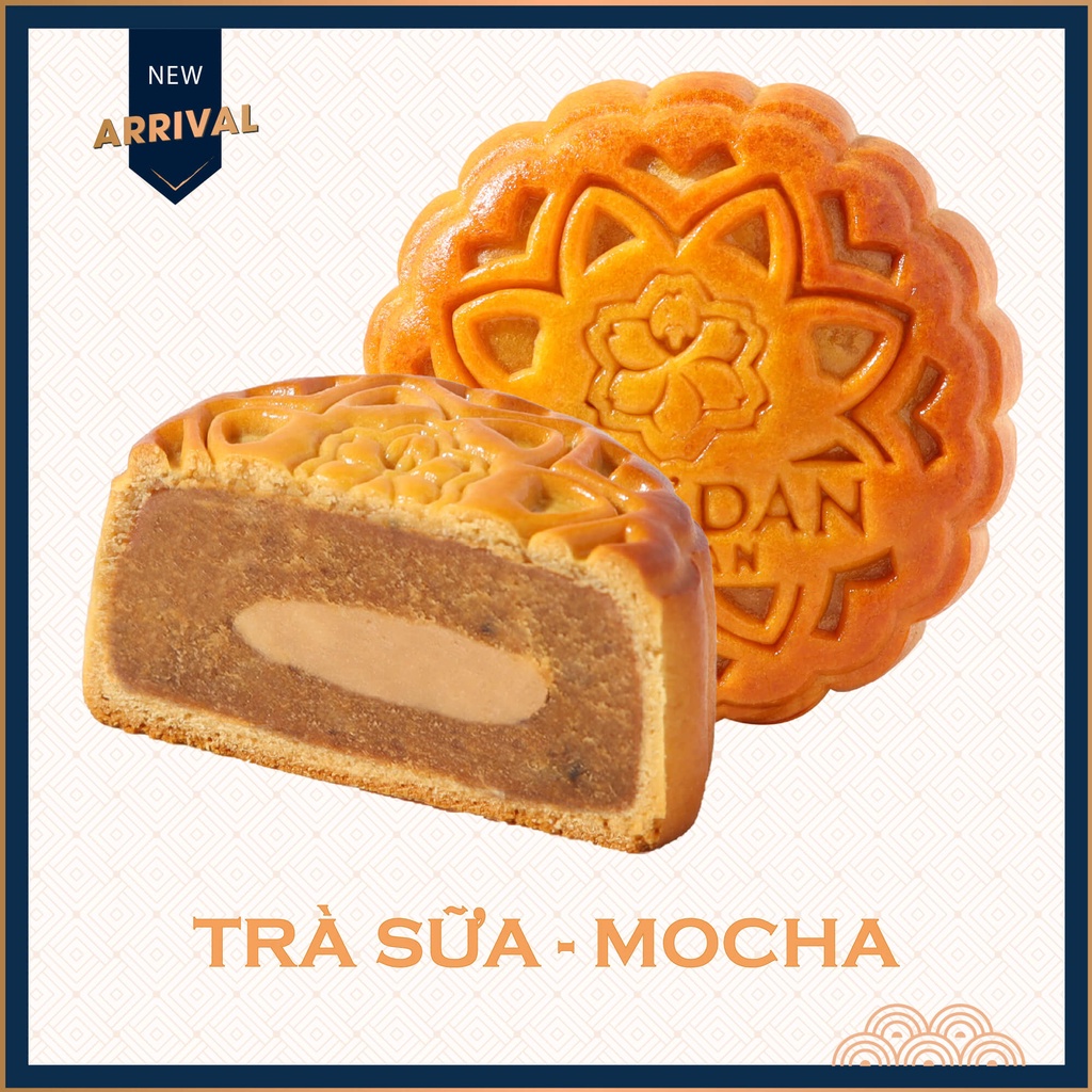 Bánh Trung Thu Trà Sữa Mocha Hạnh Nhân 180Gr Mordan Bakery | Shopee ...