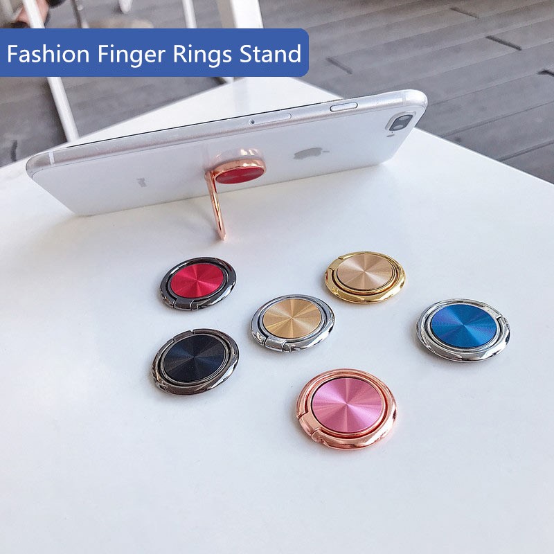 Fashion Metal Finger Rings Phone Stand Holder For Handphone Cellphone ...