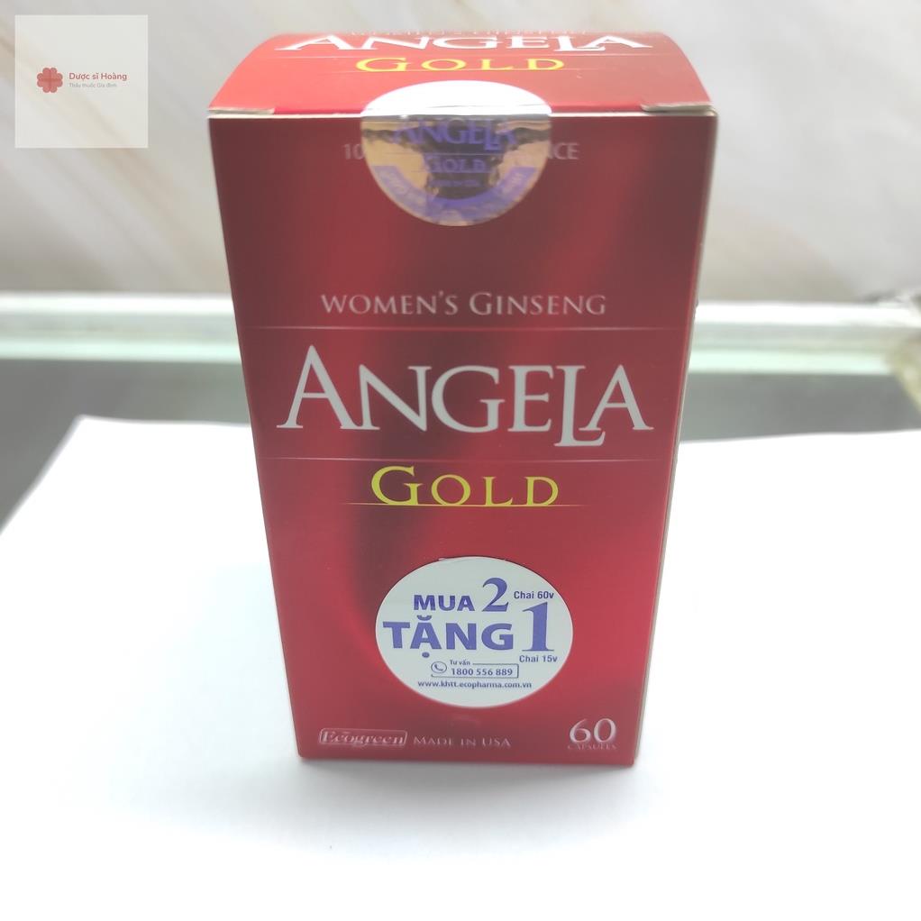 Mua Sâm Angela Gold Women's Ginseng Angela Gold Hộp 60 viên Hàng Chính ...