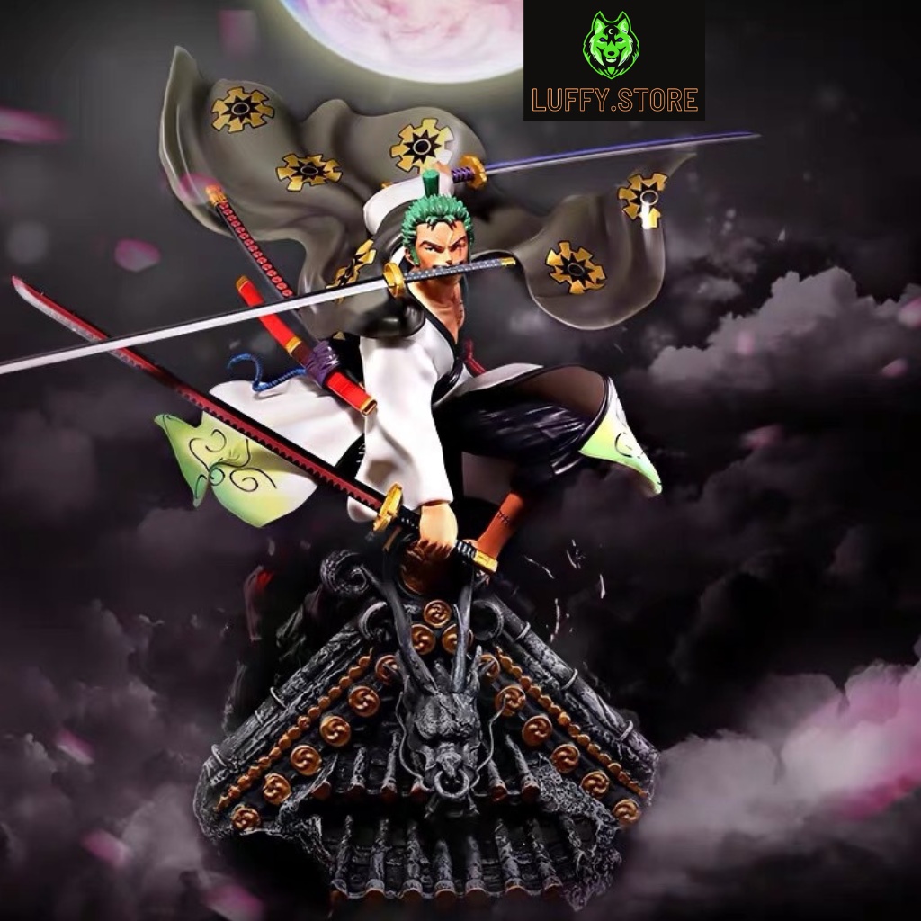 Mua Mô hình one piece Rozo Wano quốc mặc kimono trên mái nhà cao dùng ...