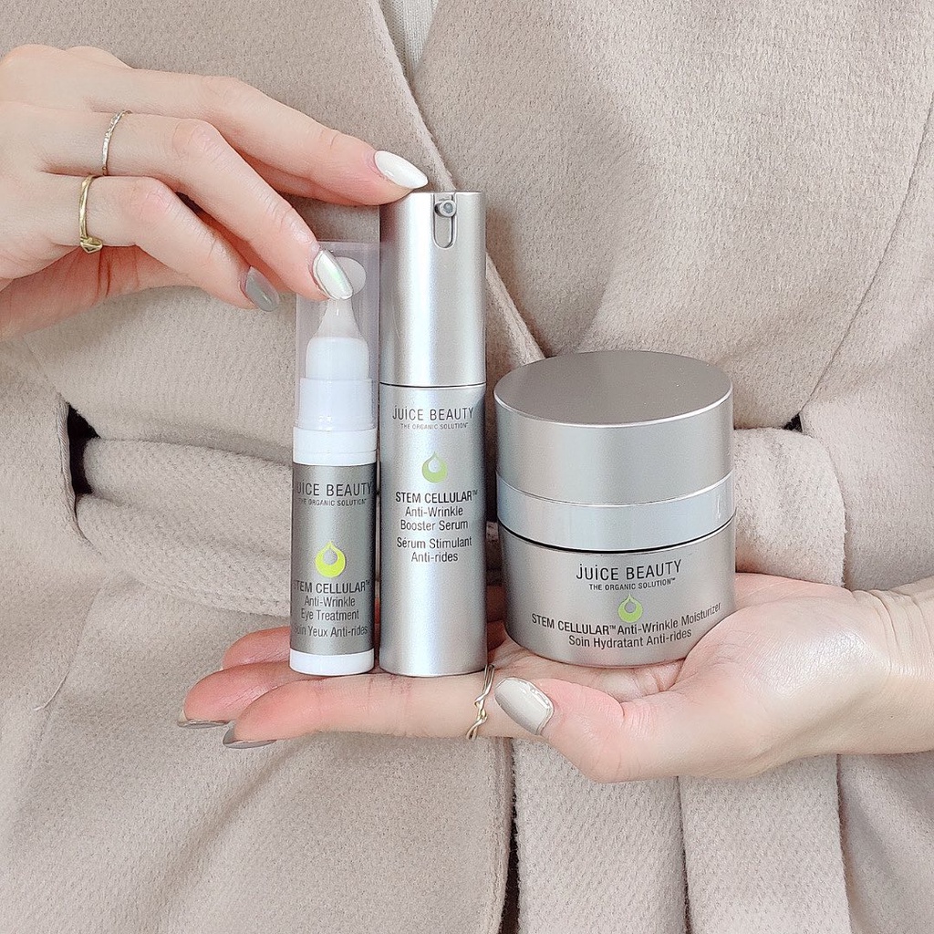 Bộ chống lão hóa hữu cơ Juice Beauty Stem Cellular Solutions | Shopee ...