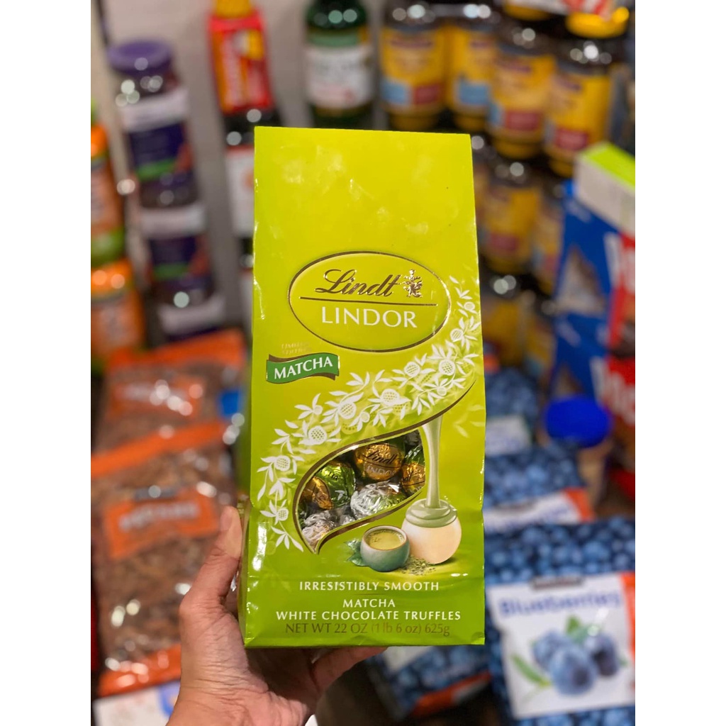 SOCOLA LINDT LINDOR MATCHA 625g | Shopee Việt Nam