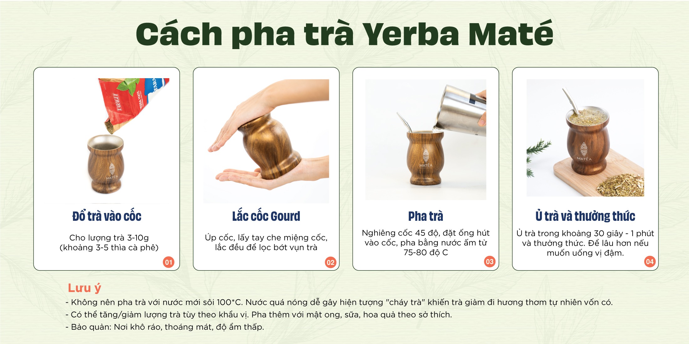 Matéa - Trà Nam Mỹ Yerba Maté, Cửa hàng trực tuyến | Shopee Việt Nam