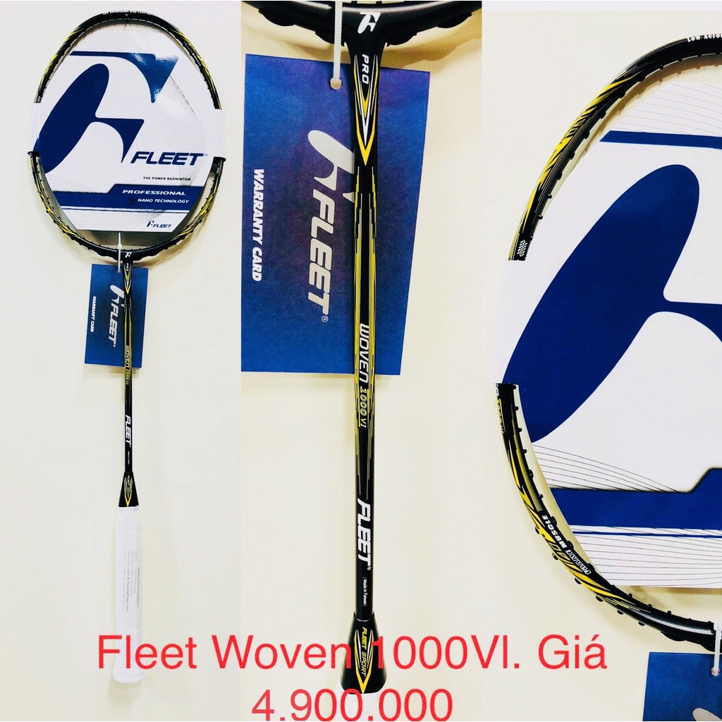 Vợt cầu lông Fleet WOVEN 1000 VI (Chính hãng) | Shopee Việt Nam