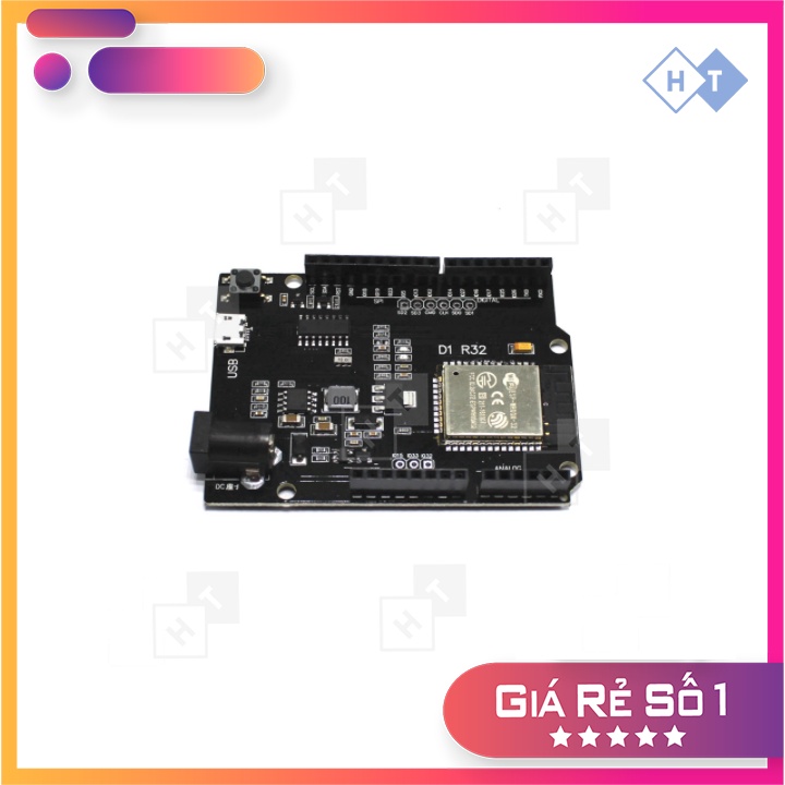 Mạch Arduino Wemos D1 R32 Kit Esp32 Wifi Bluetooth Uno R3 Mạch Sử