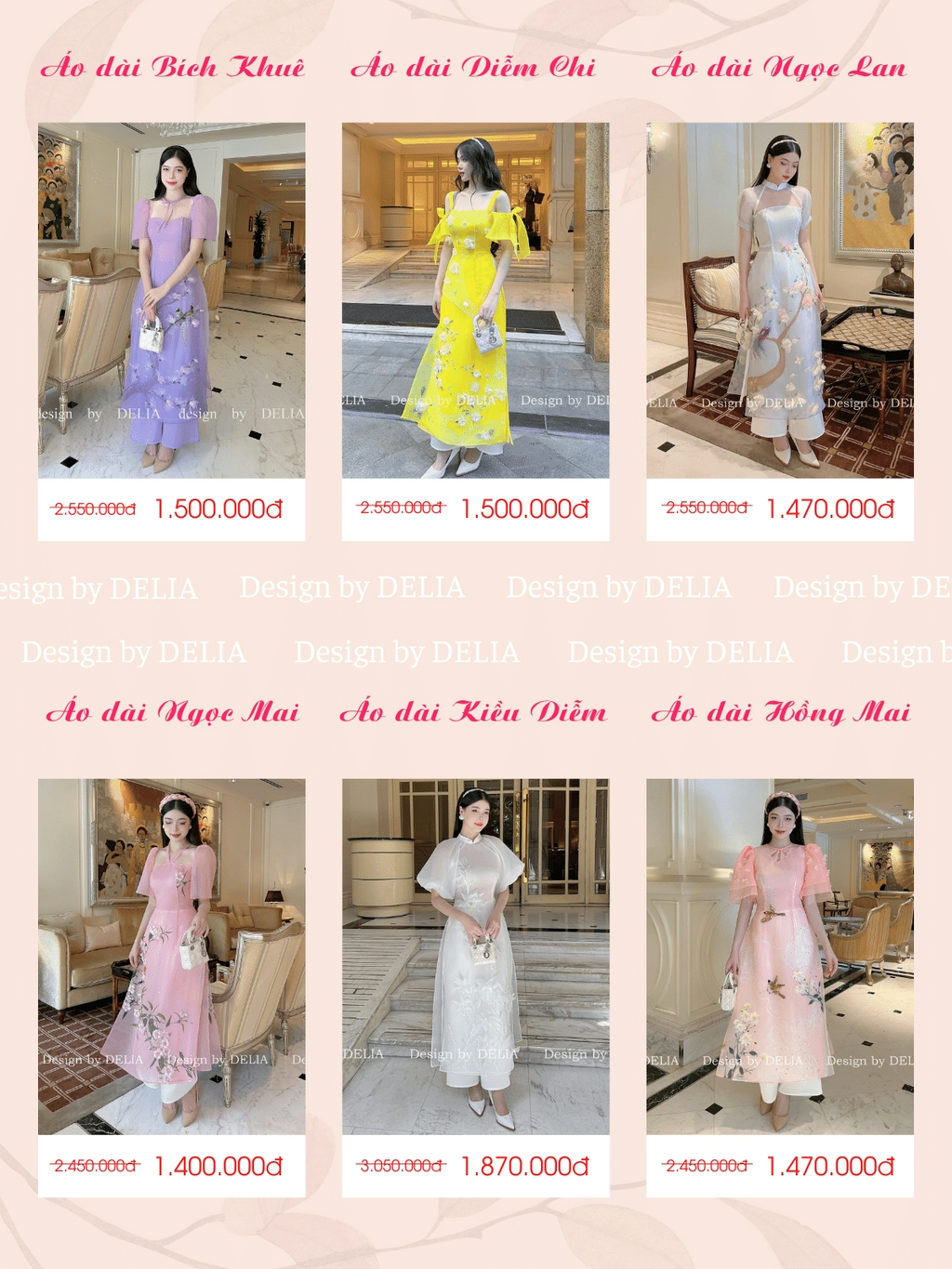 Áo Dài Thiết Kế Delia Official, Cửa hàng trực tuyến | Shopee Việt Nam