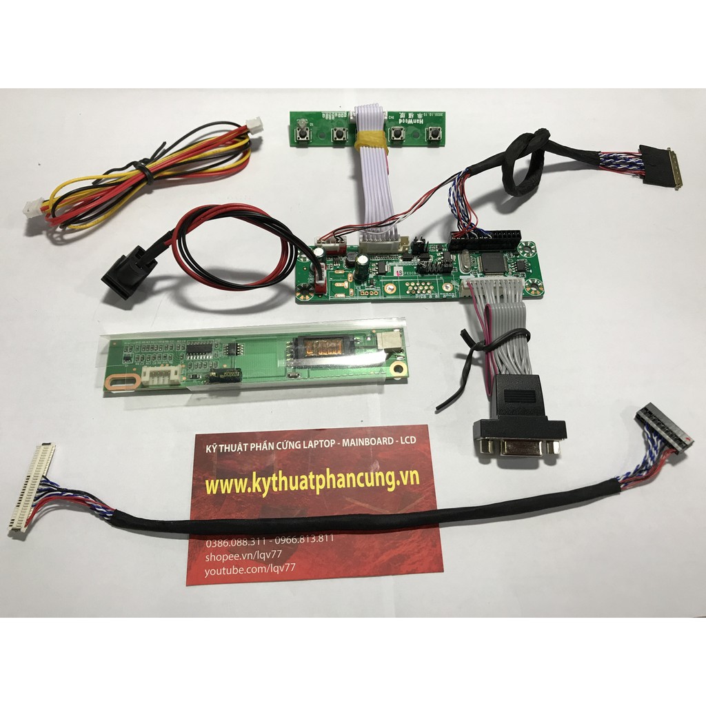 Bộ test màn hình Laptop 2 in 1 - 40 pin LED & 30 pin LCD | Shopee Việt Nam