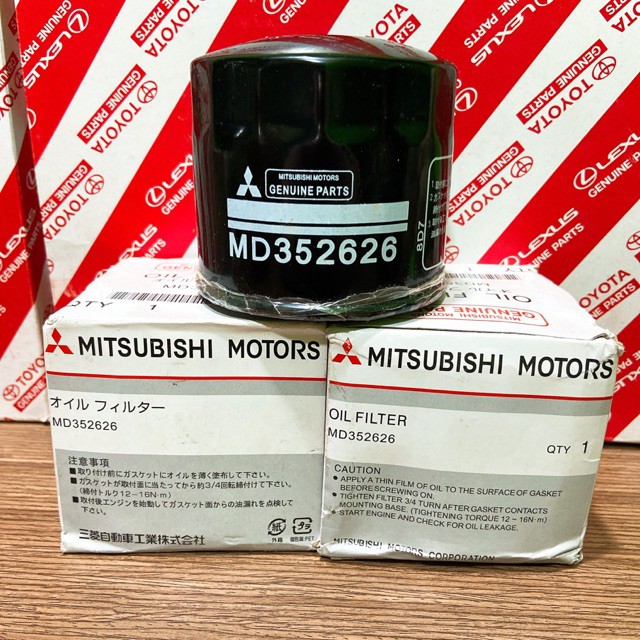 Lọc dầu , lọc nhớt Mitsubishi Pajero , Grandis , Zinger MSP: MD352626 ...