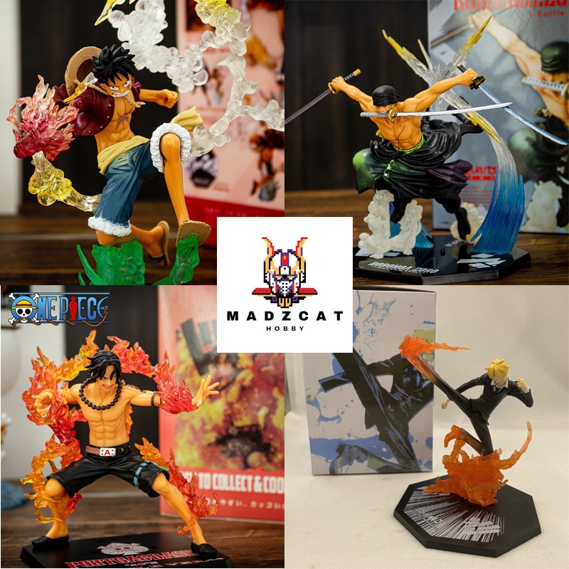 Mua Mô hình nhân vật One Piece Fullbox - Luffy Mũ rơm - Zoro Tam kiếm ...