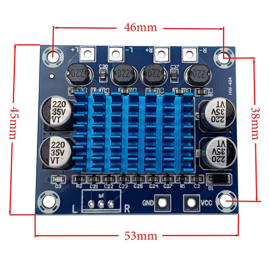 Mua Mạch khuếch đại âm thanh XH-A232 2 kênh x 30W giá rẻ nhất | TecKi.Vn