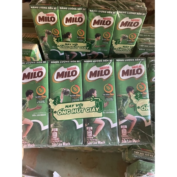 sữa milo hộp giấy 180ml | Shopee Việt Nam