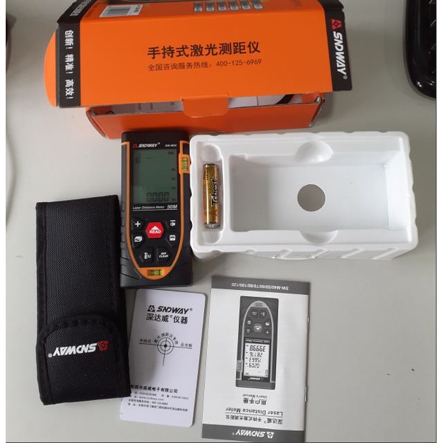 Mua Thước Lazer, Thước đo khoảng cách bằng tia laser 50 mét / SW-M50 ...