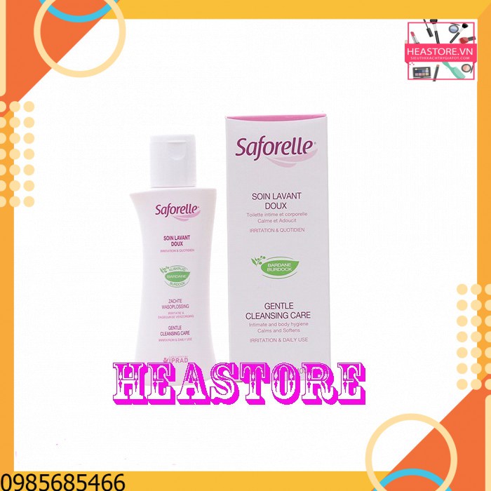 NƯỚC RỬA PHỤ KHOA SAFORELLE 100 ML | Shopee Việt Nam