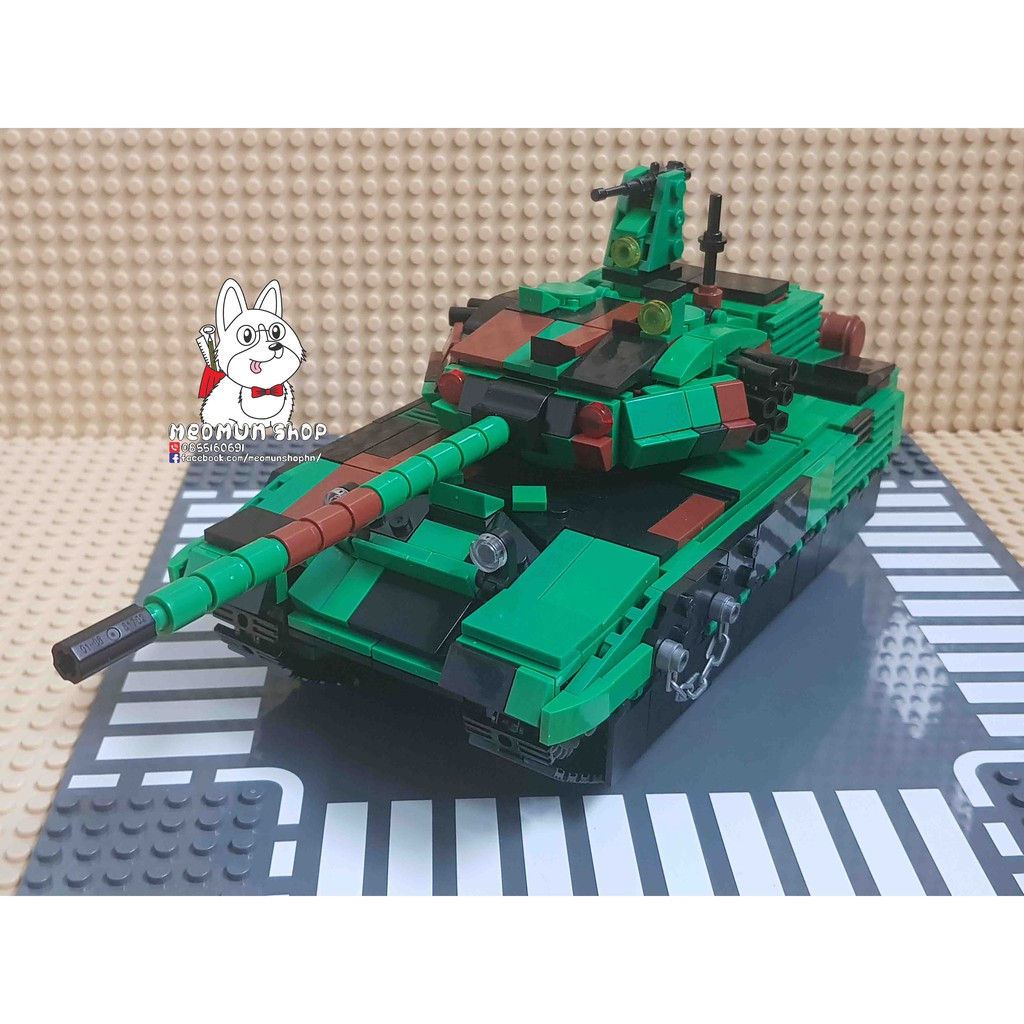 Lego - xe tank T90MS nga - hàng thủ công bằng tay do Việt Nam sản xuất ...