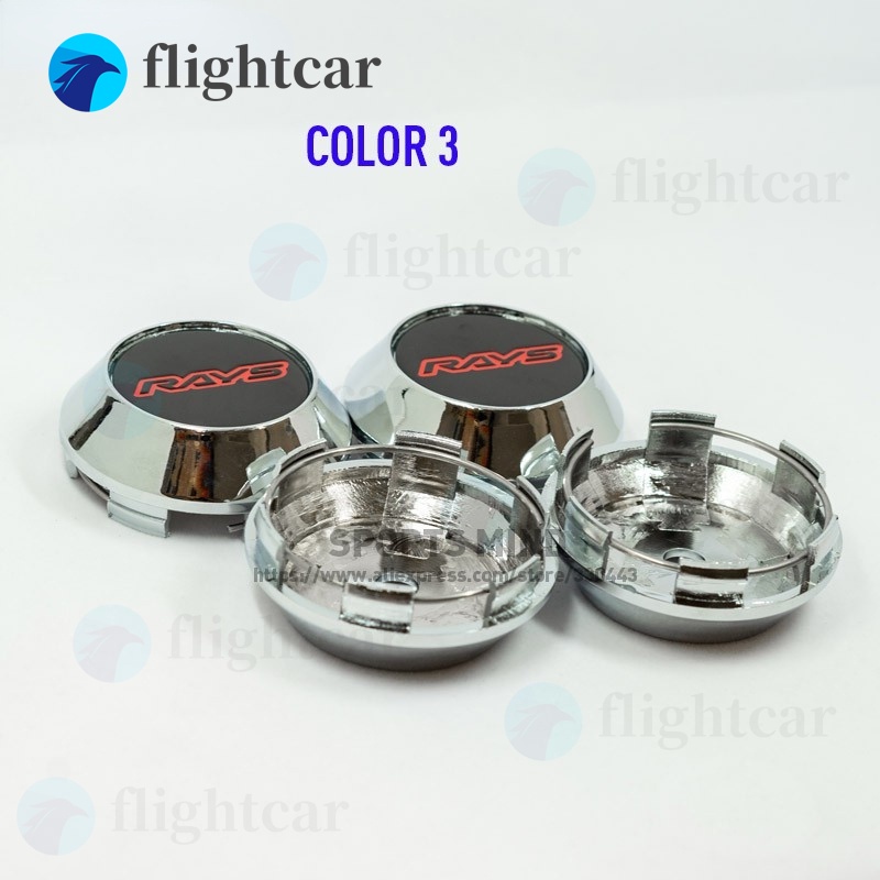 Mua Set 4 Nắp Đậy Trục Bánh Xe Kích Thước 68MM Chuyên Dụng Cho RAYS ...