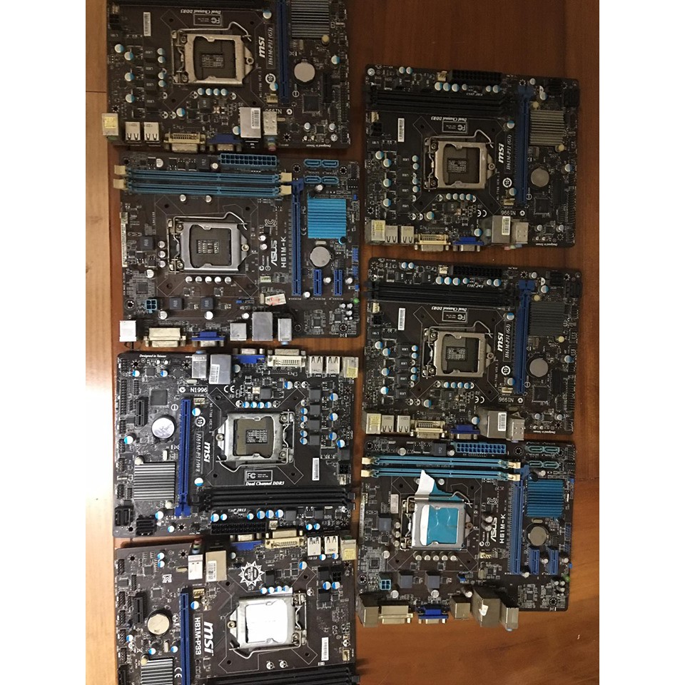 Main H61 Socket 1155 asus intel giga | Shopee Việt Nam